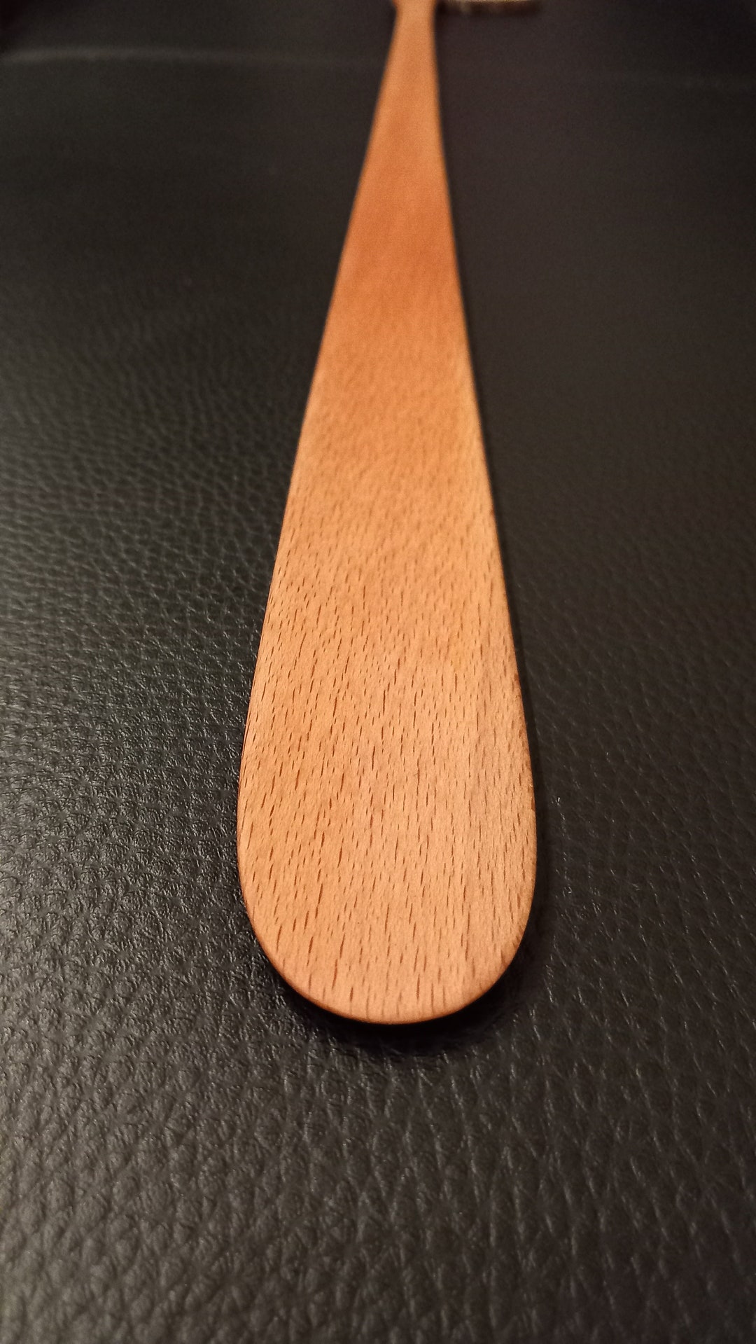 WOODEN SHOEHORN, Souvenir Wooden Spoon, Shoe Putting Aid, Decorative ...