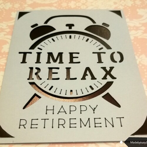 SVG: 3D/ pop Up Happy Retirement Card Digital Download. - Etsy