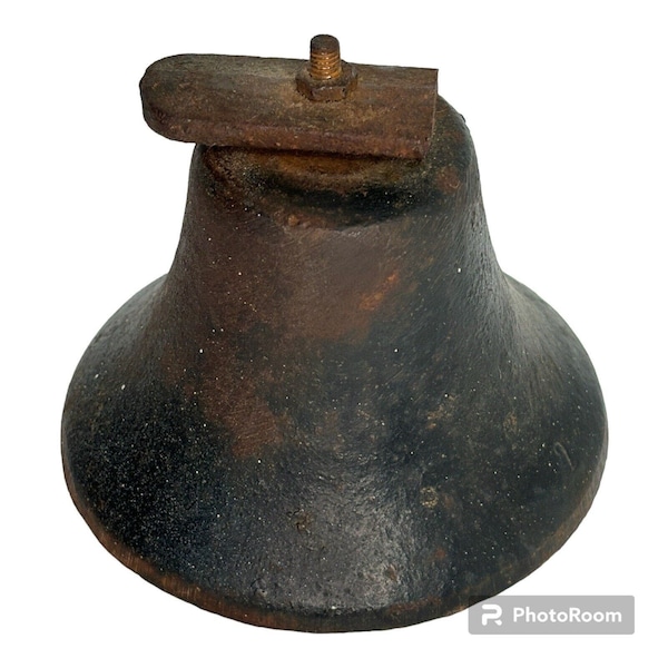 Antique Cast Iron Bells - Etsy