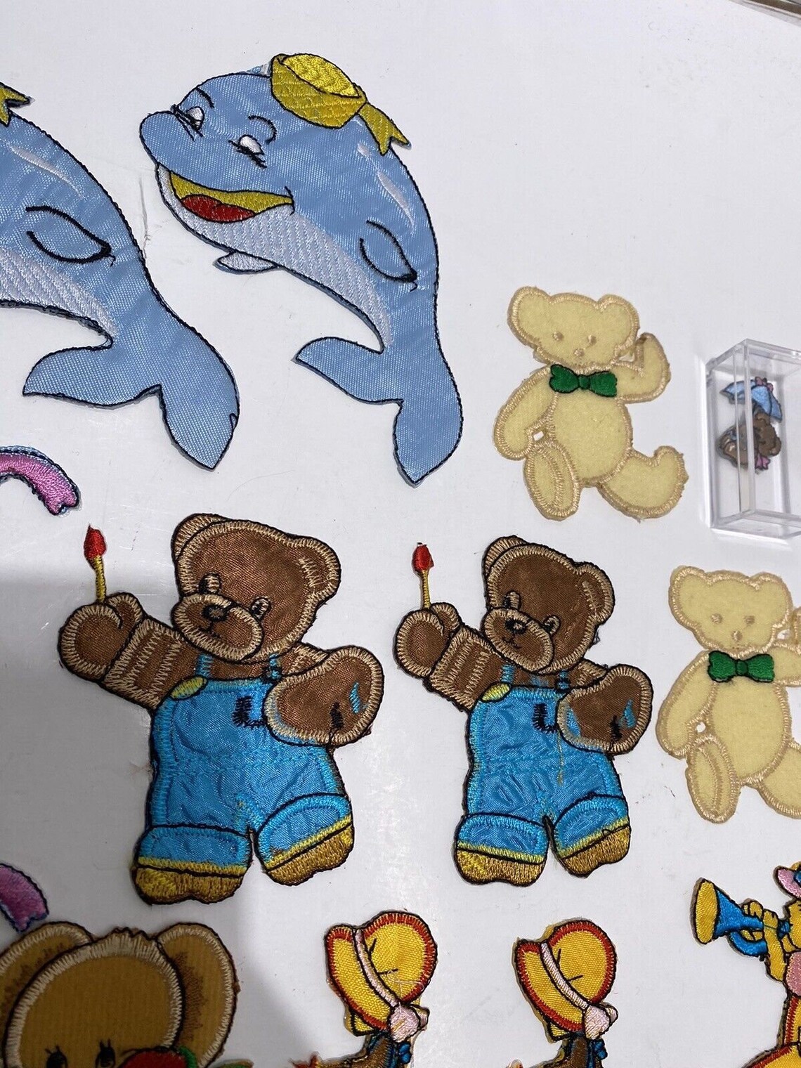 Holly Hobbie Whale Teddy Bear Embroidered Vintage Iron-on Patch Lot 19 Pcs Kids - Etsy