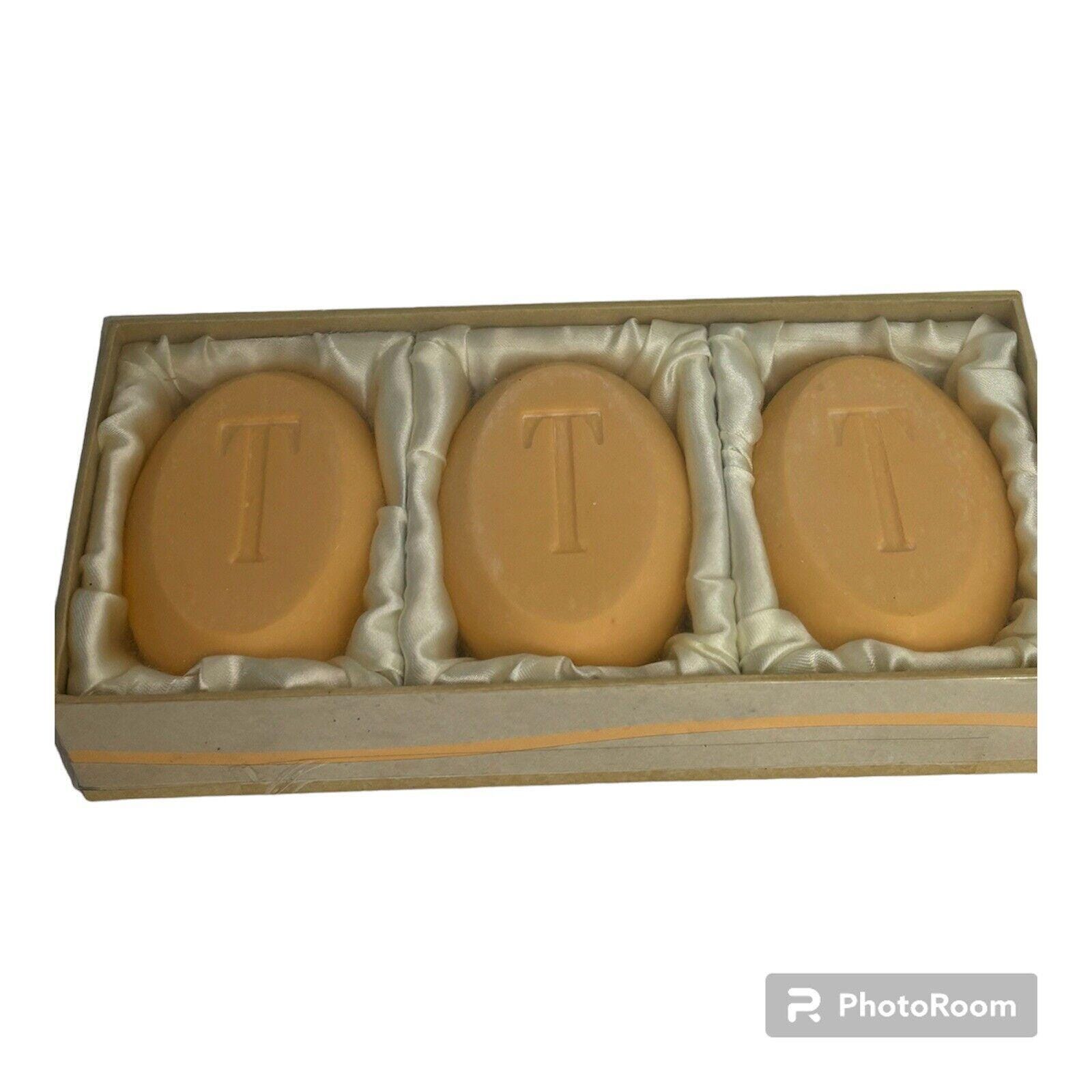 Monogrammed T Soap Set Vintage 3 Bars, New Sealed - Etsy