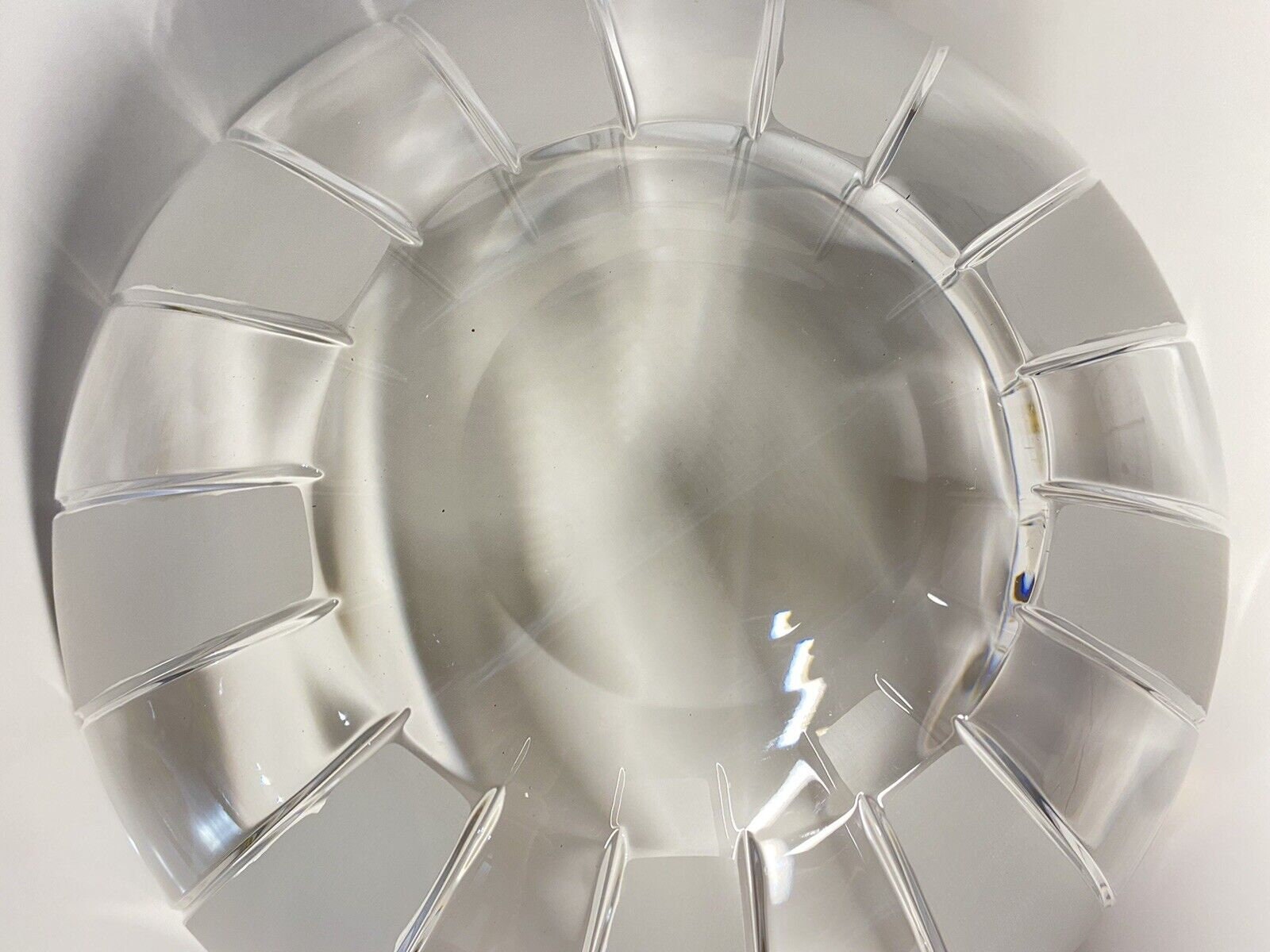 Karl Anton Hand Cut Glass Bowl Czech Republic Glass 24% Lead Crystal ...