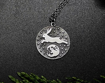 Rabbit Spirit Necklace - Etsy