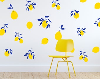 Lemon Wall Decals - Etsy