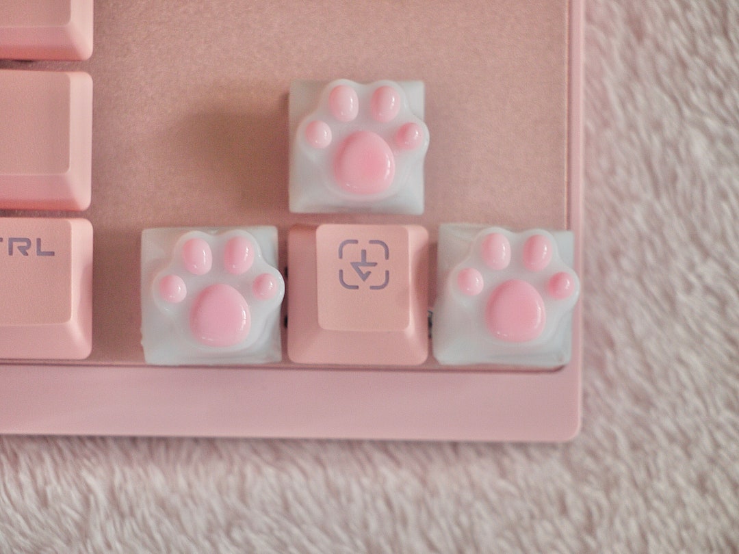 Kitty Paw Keycap for Mechanical Keyboards - Etsy