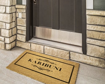 Welcome Mat Swahili - Etsy