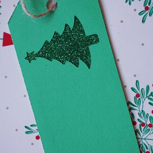 Blank Christmas Gift Tags Christmas Tree Gift Tag Snowflake Gift Tag ...