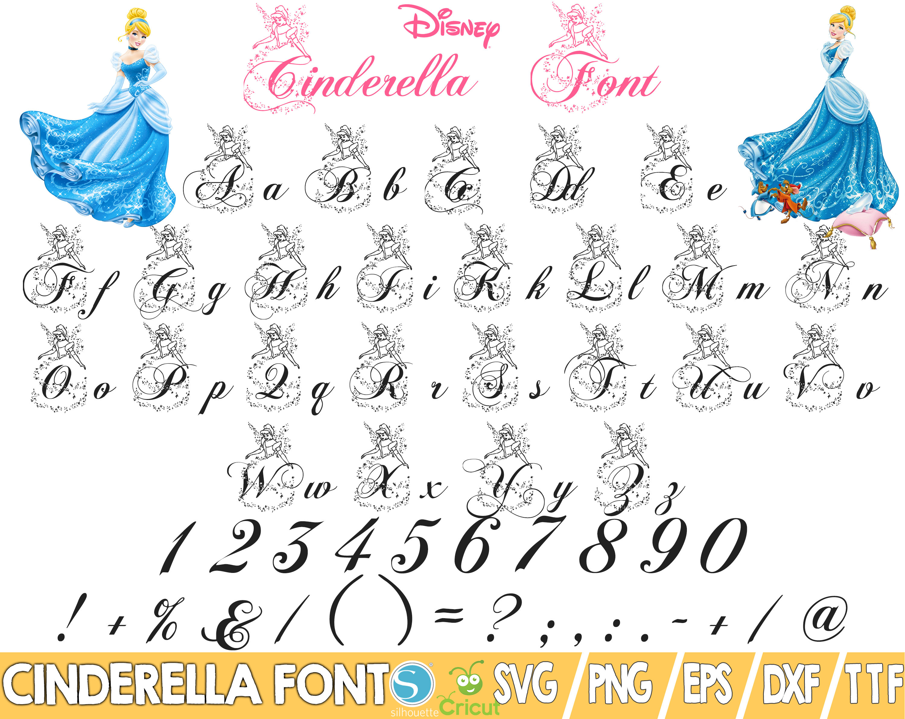 Disney Cinderella Font