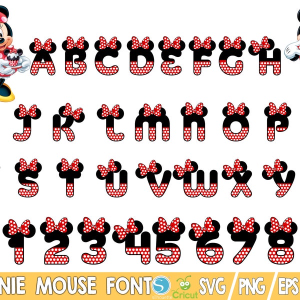 Minnie Clipart - Etsy