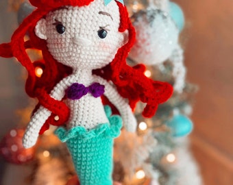 Ariel Crocheted Doll - Etsy