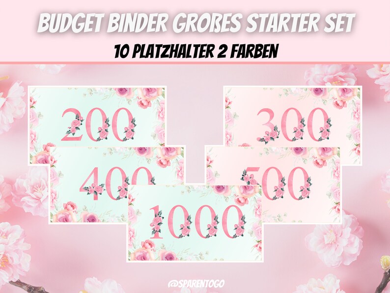 Budget Binder Großes Set 38 Deckblätter 10 Platzhalter 5 - Etsy Österreich