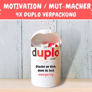 Download: 56 Duplo Banderolen Mutmacher Motivationssprüche, Duplo Geschenkbox, Duplo Motivation ...