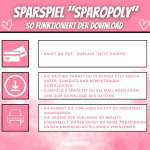 Sparspiel Spar Challenge Sparopoly | Sparspiel Challenge für den ...