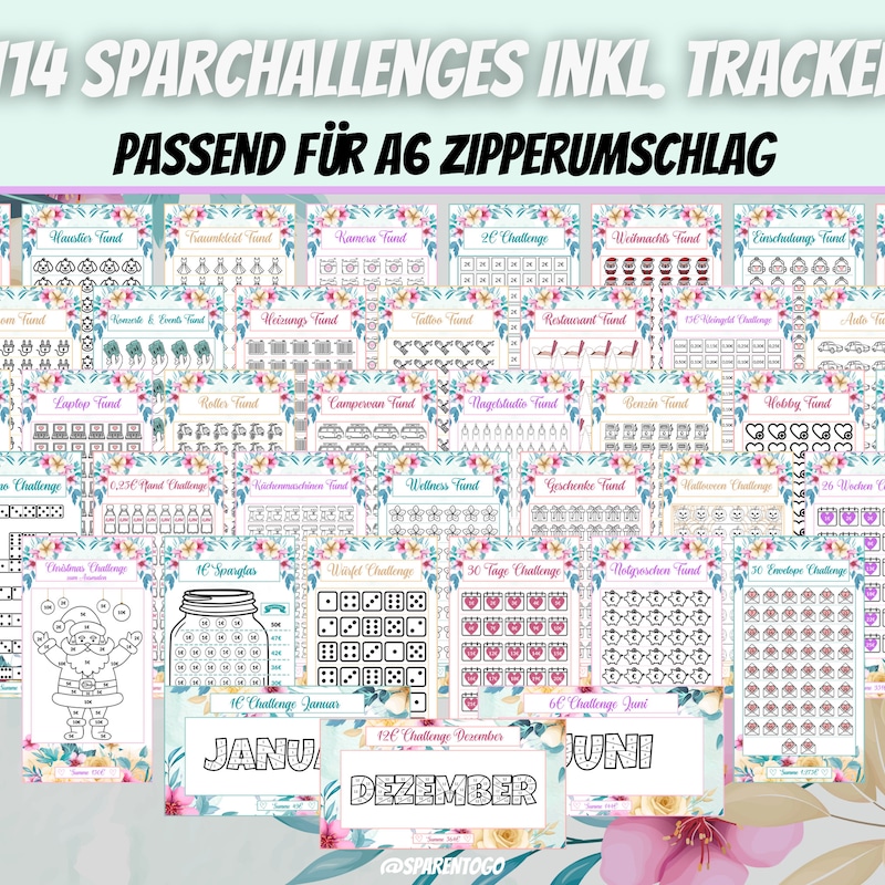 Transparent Savings Binders - Etsy