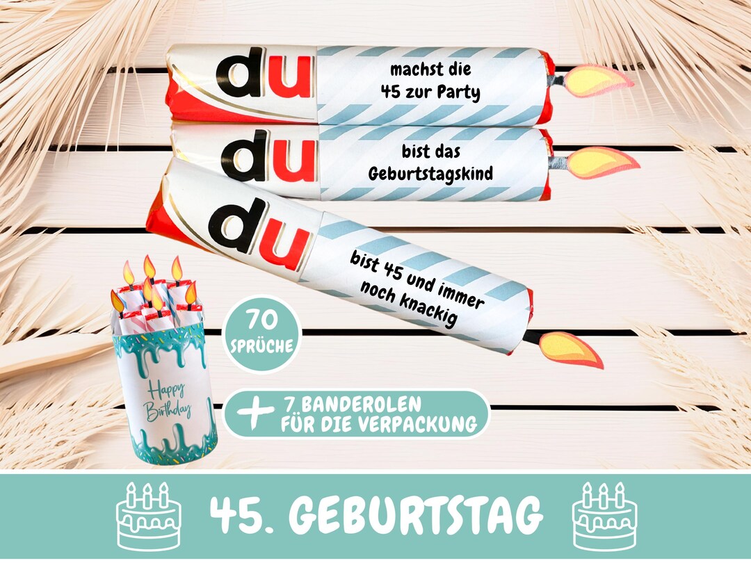 70 Duplo Banners for a 45th Birthday, Duplo Banner Template Birthday ...