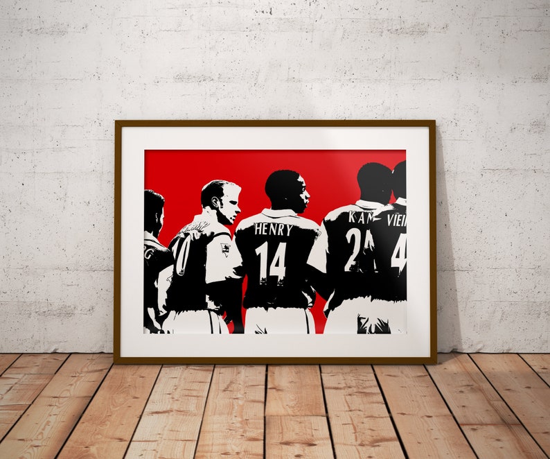 Arsenal Legend Poster, Arsenal Poster, Arsenal Picture, Sports Office ...