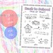 Back to School Worksheet, Make New Friends, All About Me, All About You ...
