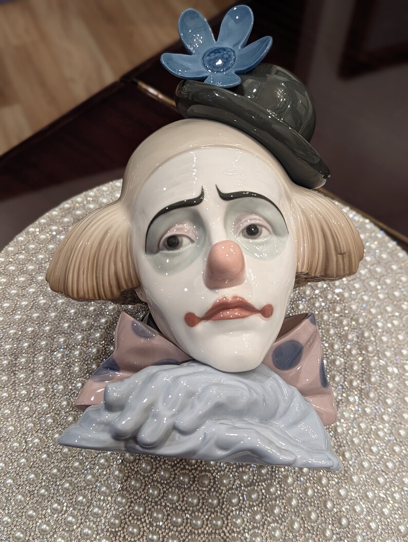 Lladro pensive Clown 5130 - Etsy