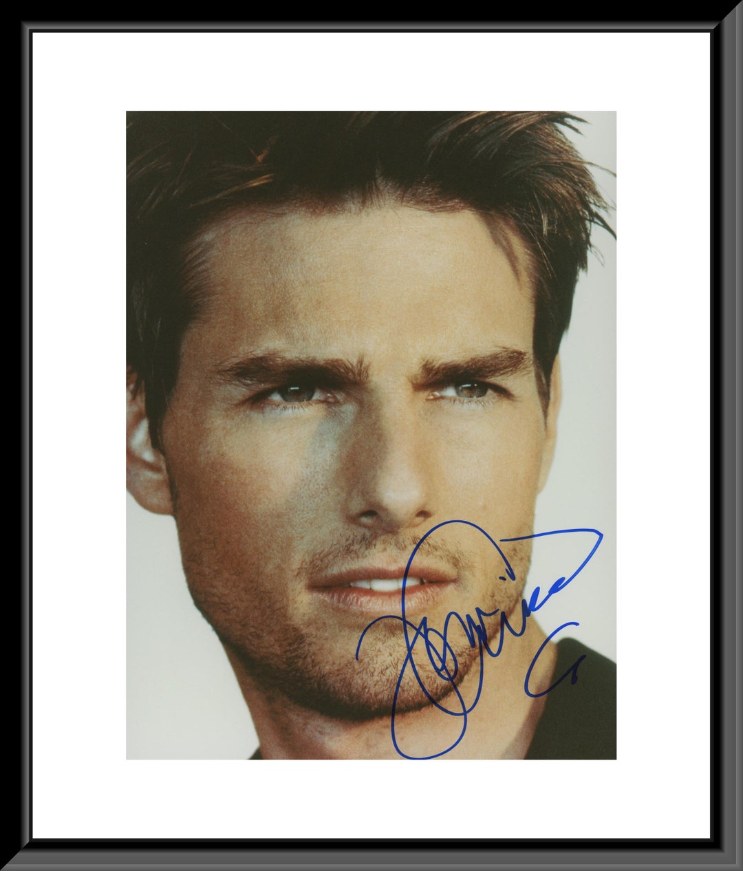 Tom Cruise Autographed Framed Photo REPRINT - Etsy