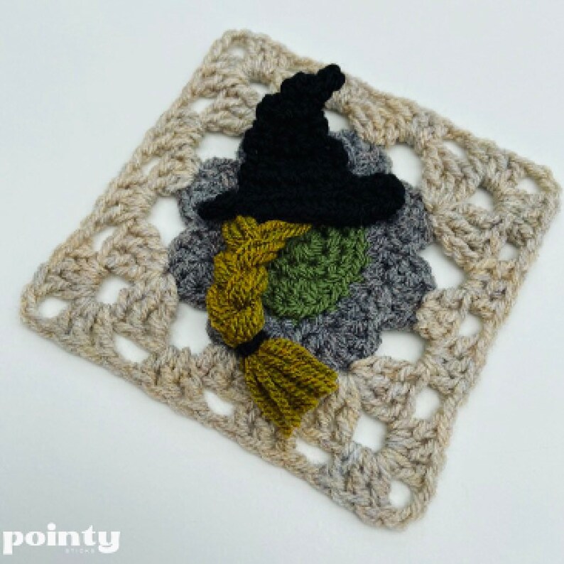 Granny's Wicked Crochet Pattern Granny Square Digital Downloadable PDF ...