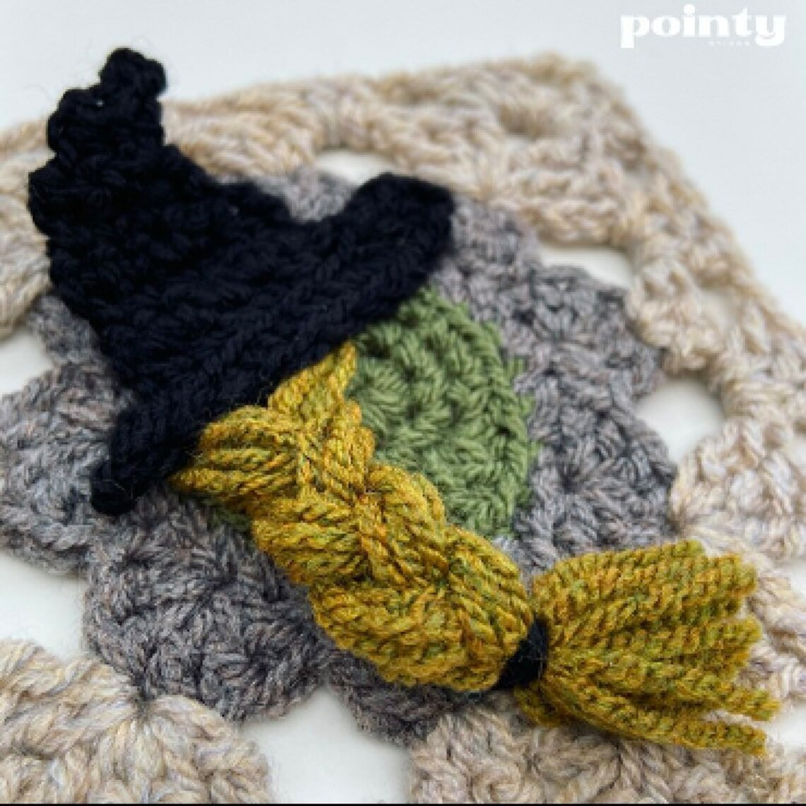 Granny's Wicked Crochet Pattern Granny Square Digital Downloadable PDF ...