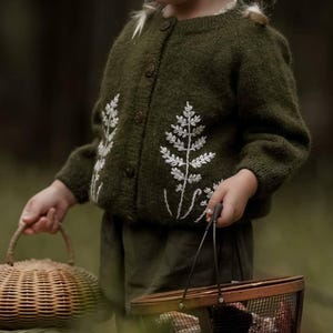 Fairy Forest Cardigan & Moths Bonnet Knitting Pattern Bundle (e-book ...