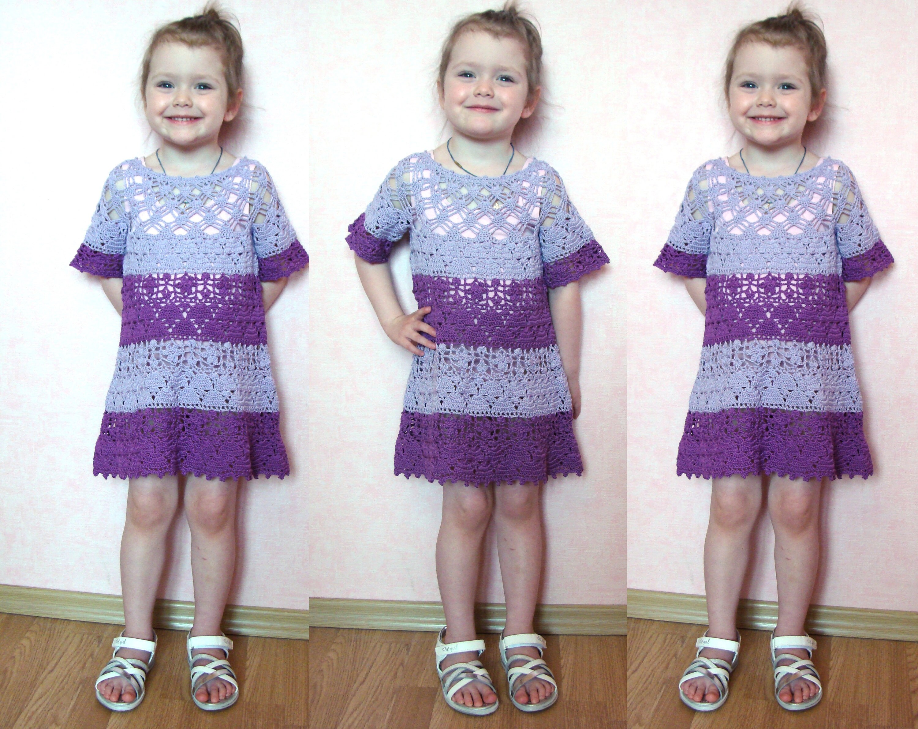 Angel Annabelle Crochet Baby Dress PATTERN, Sizes 1-6 Years (PDF ...