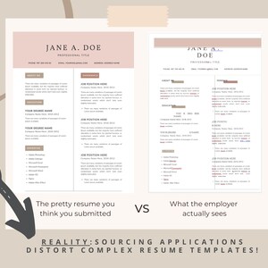 Pre-written Teacher Resume Template | Professional, Modern CV Download ...