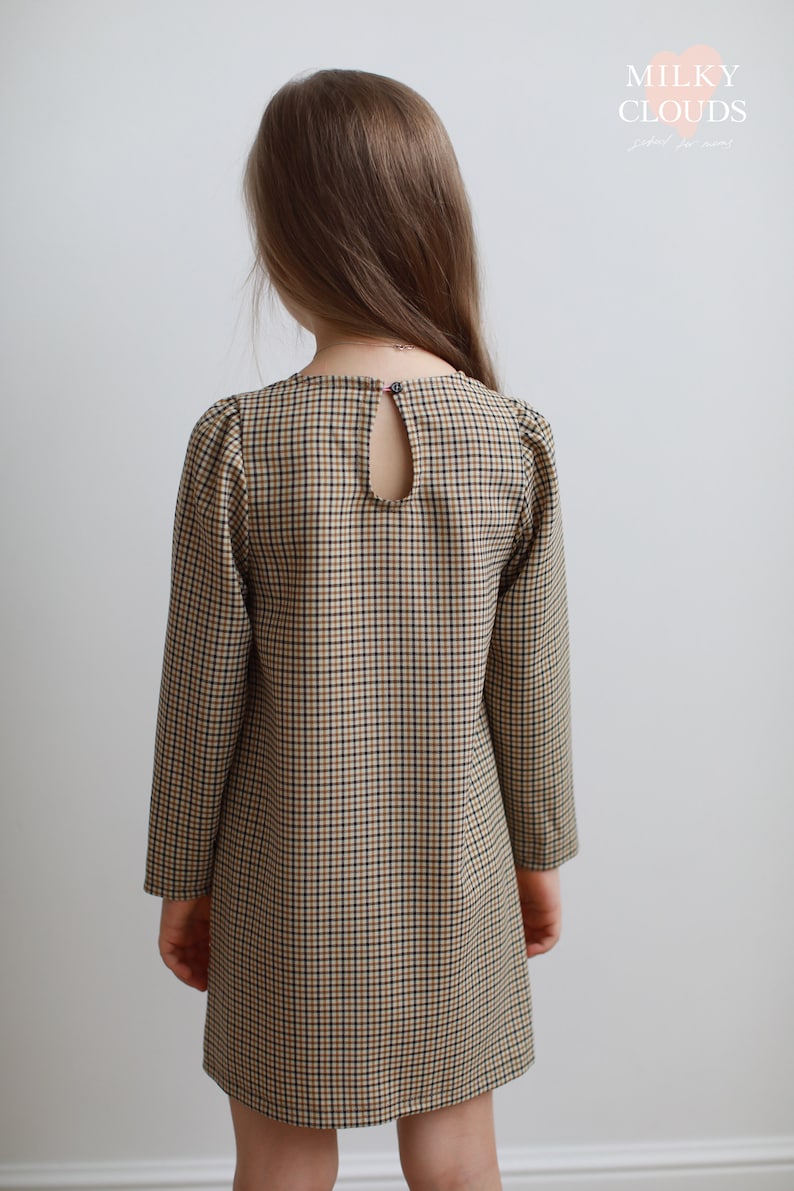 Dress mira PDF Sewing Pattern sizes for 6 Months - Etsy