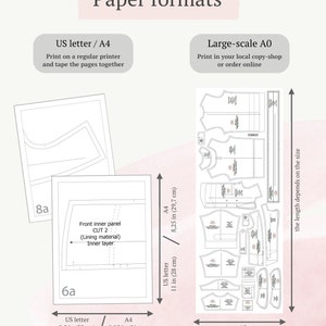 Dress Anna PDF Sewing Pattern/ Sizes 6 to 10 Years/ Girls Patterns ...