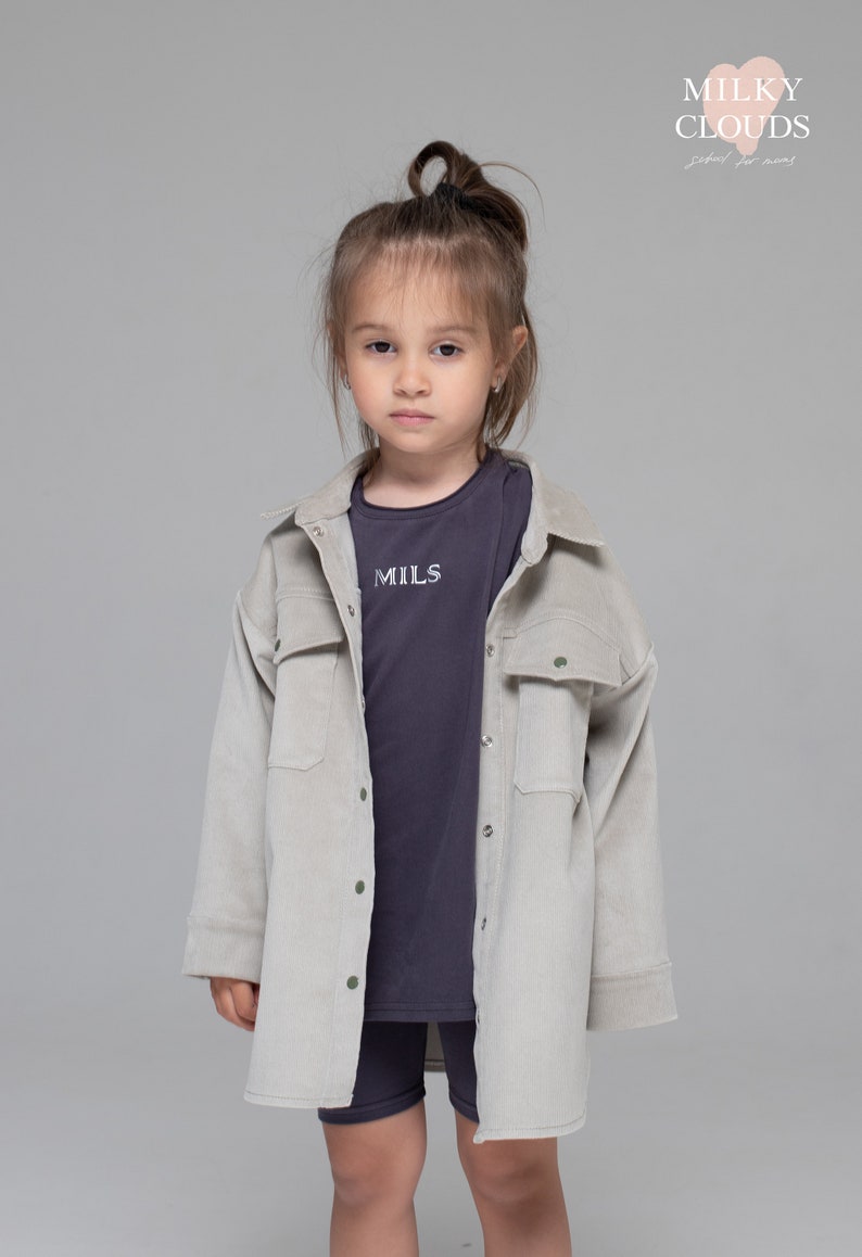 Shirt Oversize "kevin" PDF Sewing Pattern (sizes for 3 to 16 Years ...