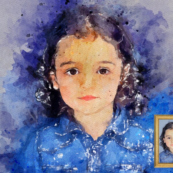 Painting Portrait - Etsy