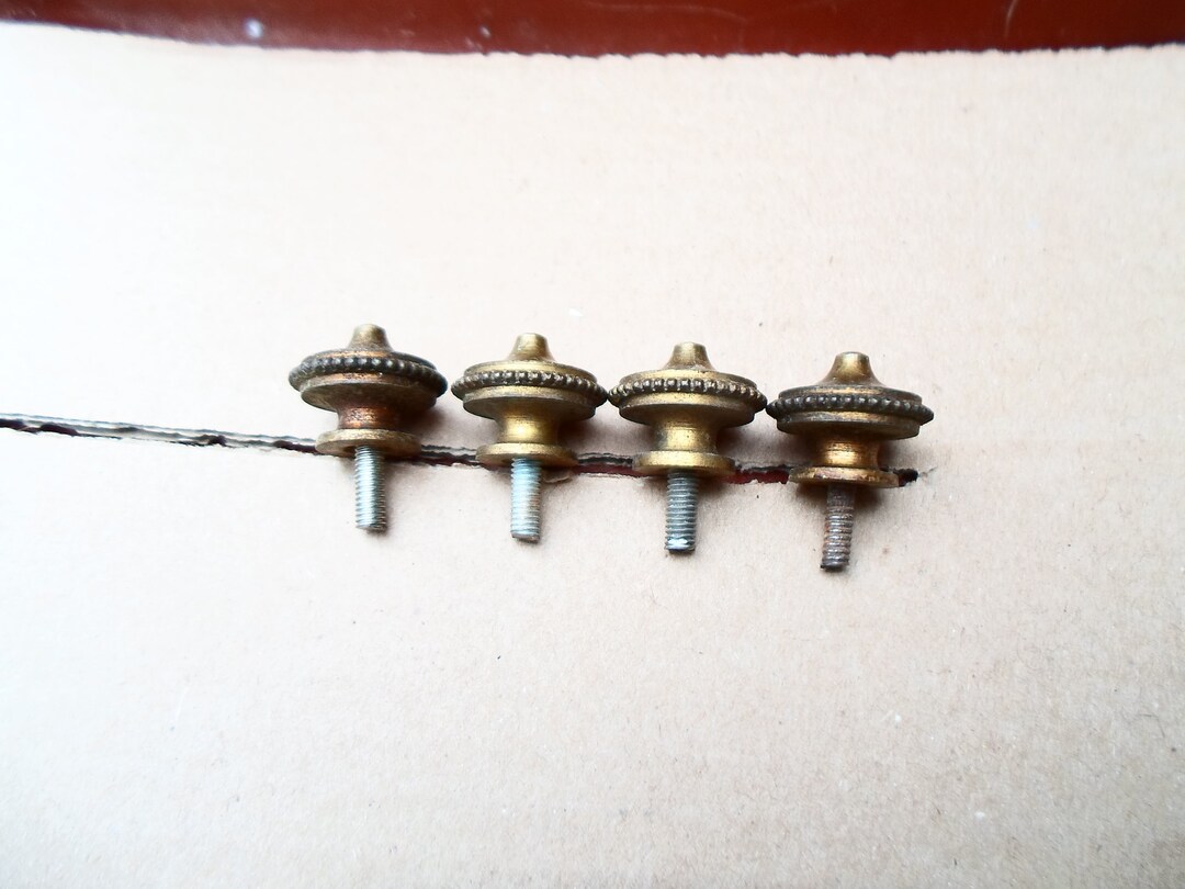 Rare Set of 4 Antique Bronze Legs/feet for French Portico Type Clocks ...