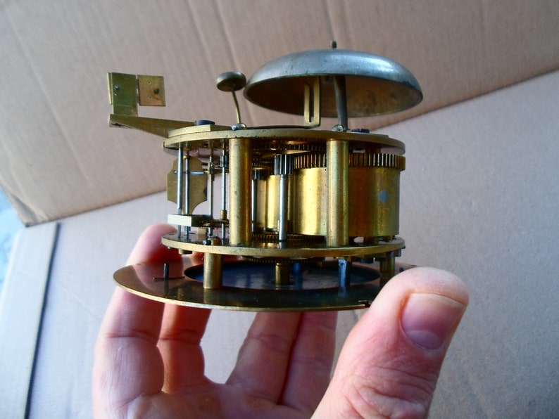 Antique Movement Japy Freres for French Napoleon 3 Portico Wooden ...