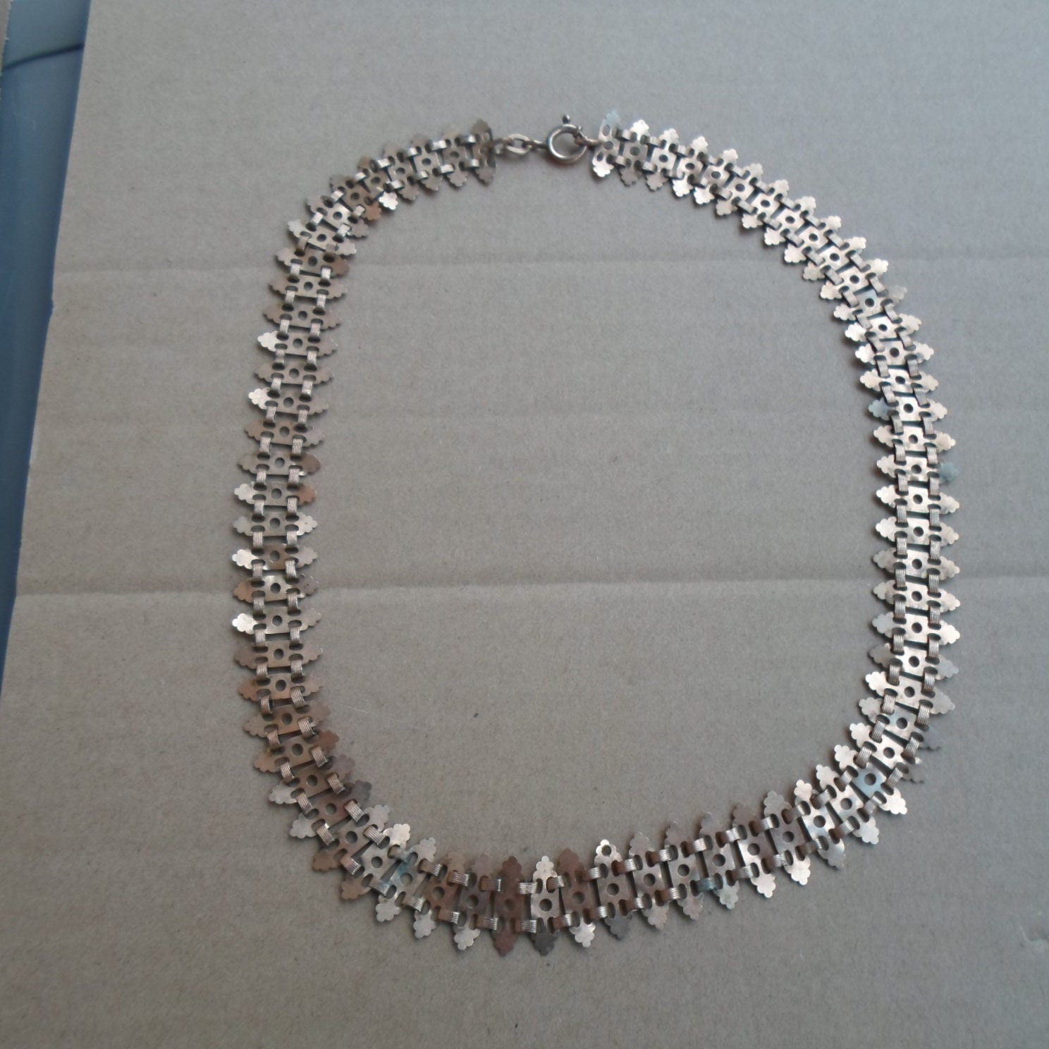 Antique Victorian 19c. Gold Filled Book Chain Ladies Necklace - Etsy