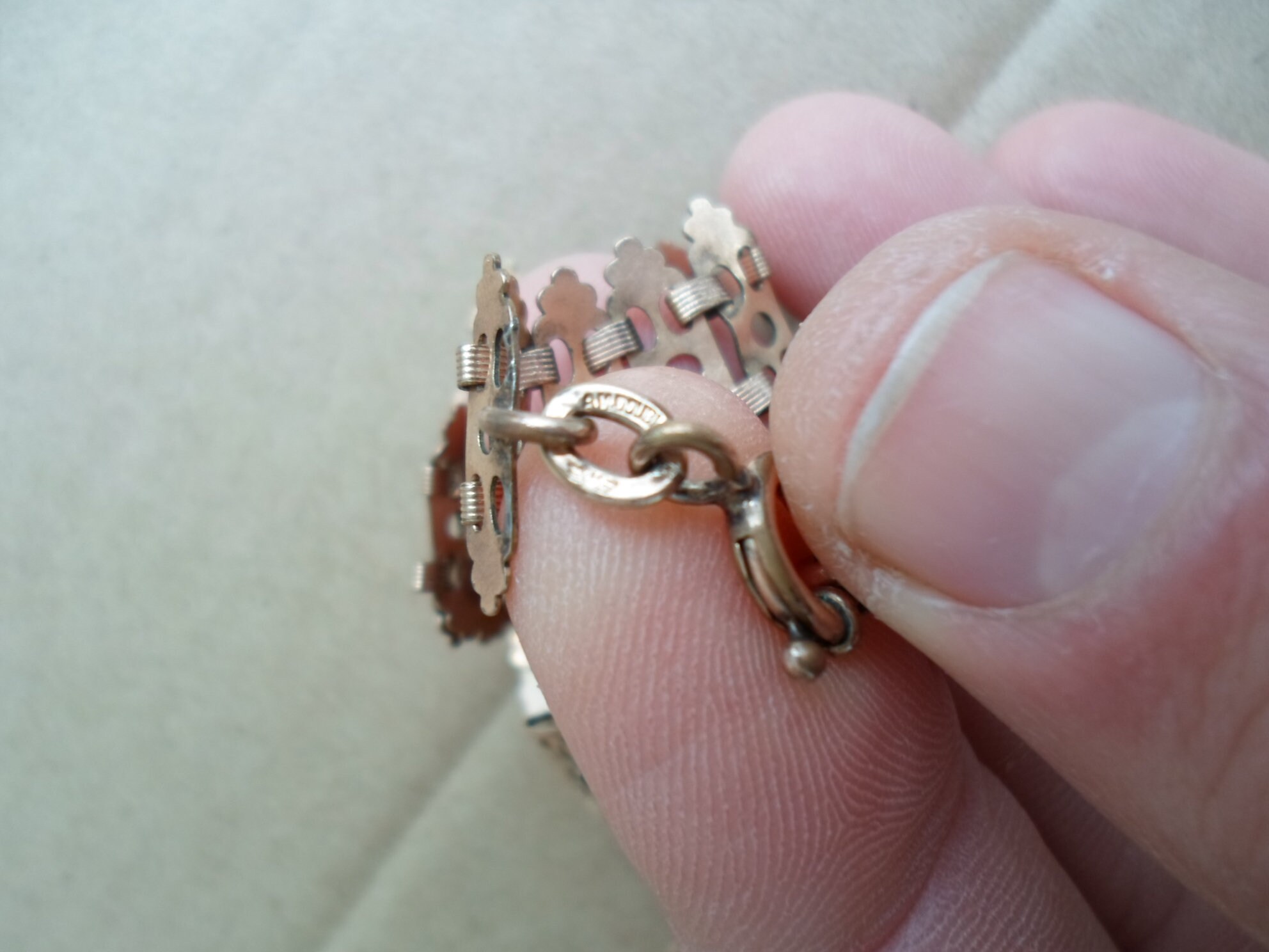 Antique Victorian 19c. Gold Filled Book Chain Ladies Necklace - Etsy