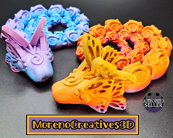 3D Printed Flexi Ball Python Snake - Etsy