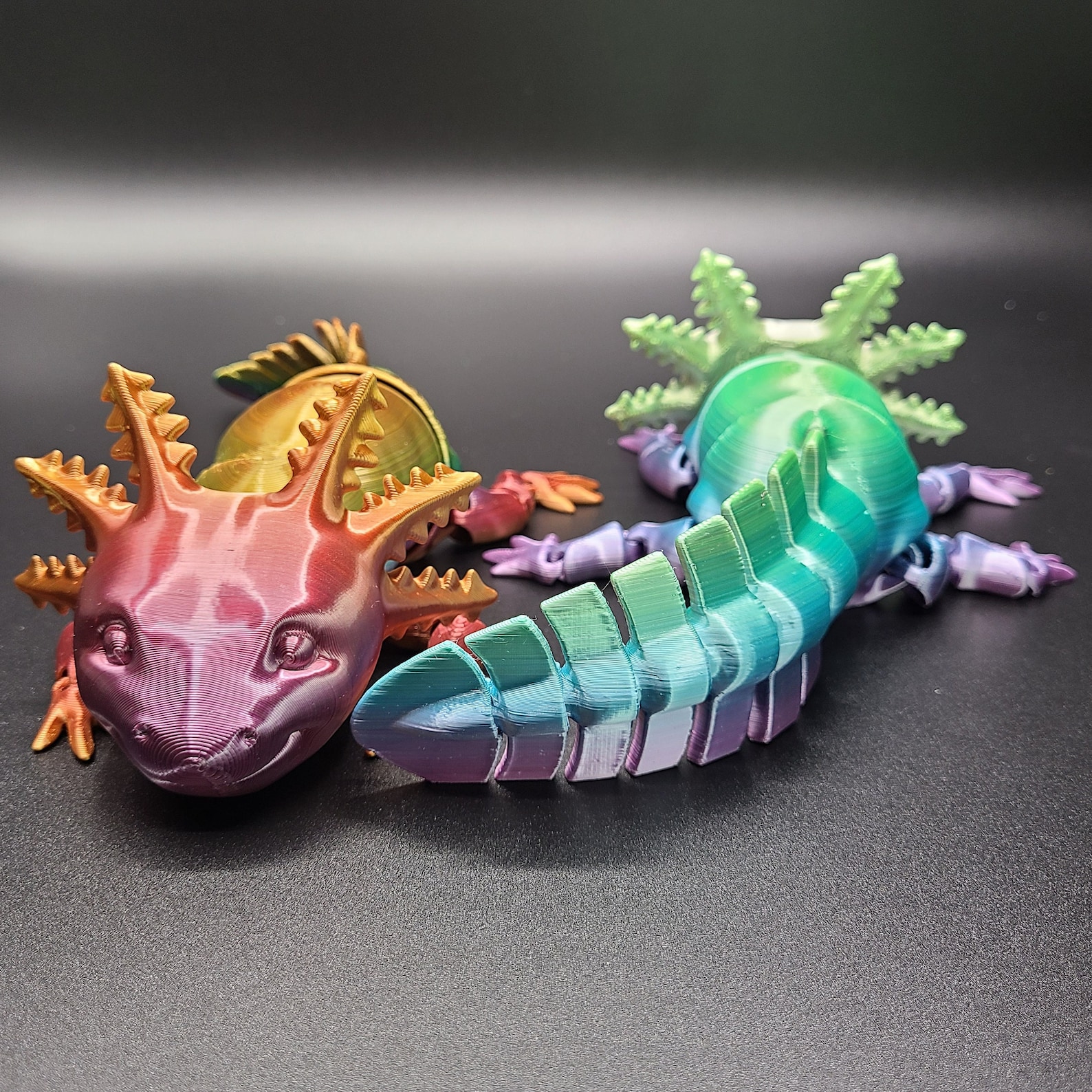 Flexi Axolotl 3D Print - Etsy Canada