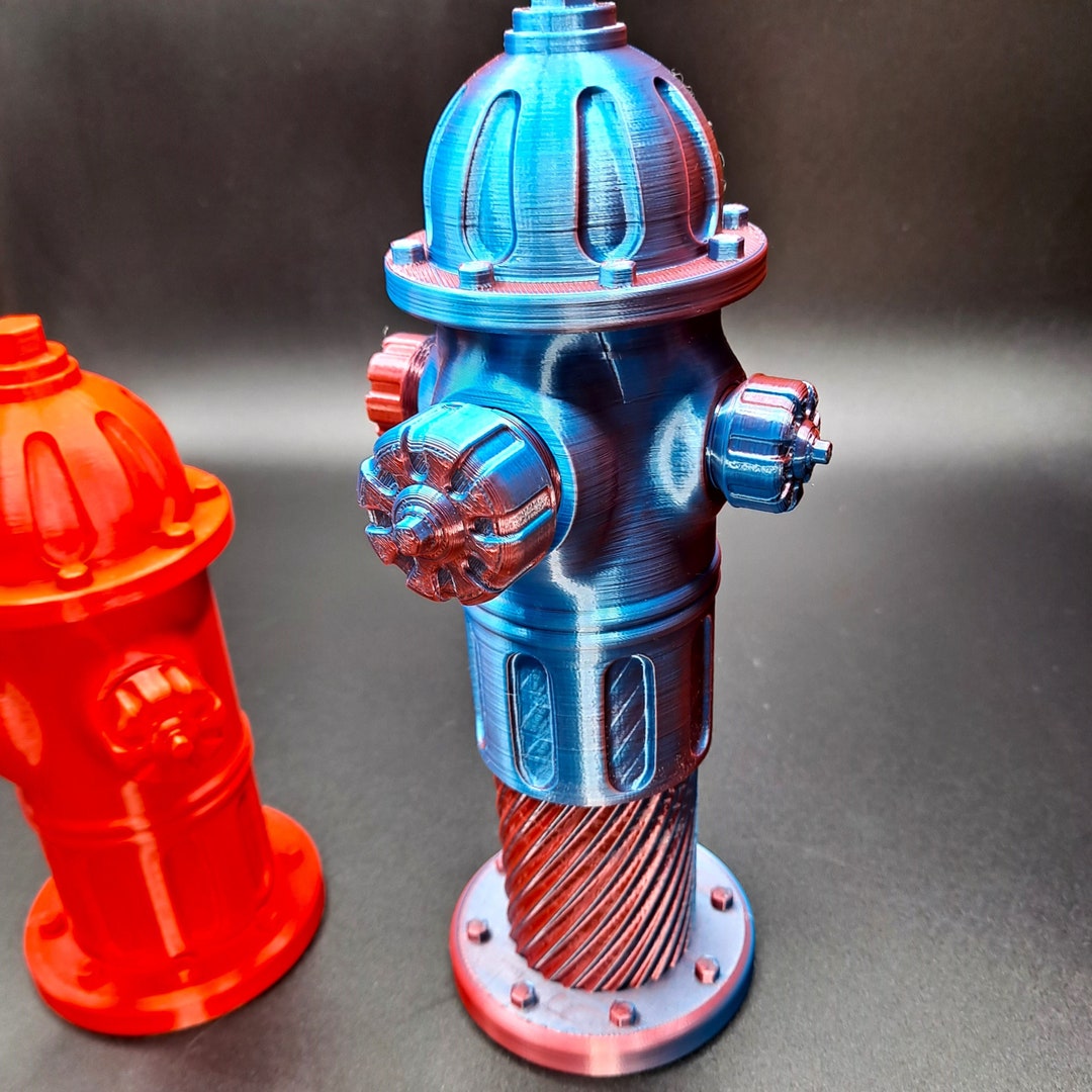 3D Printed Fire Hydrant Container - Etsy