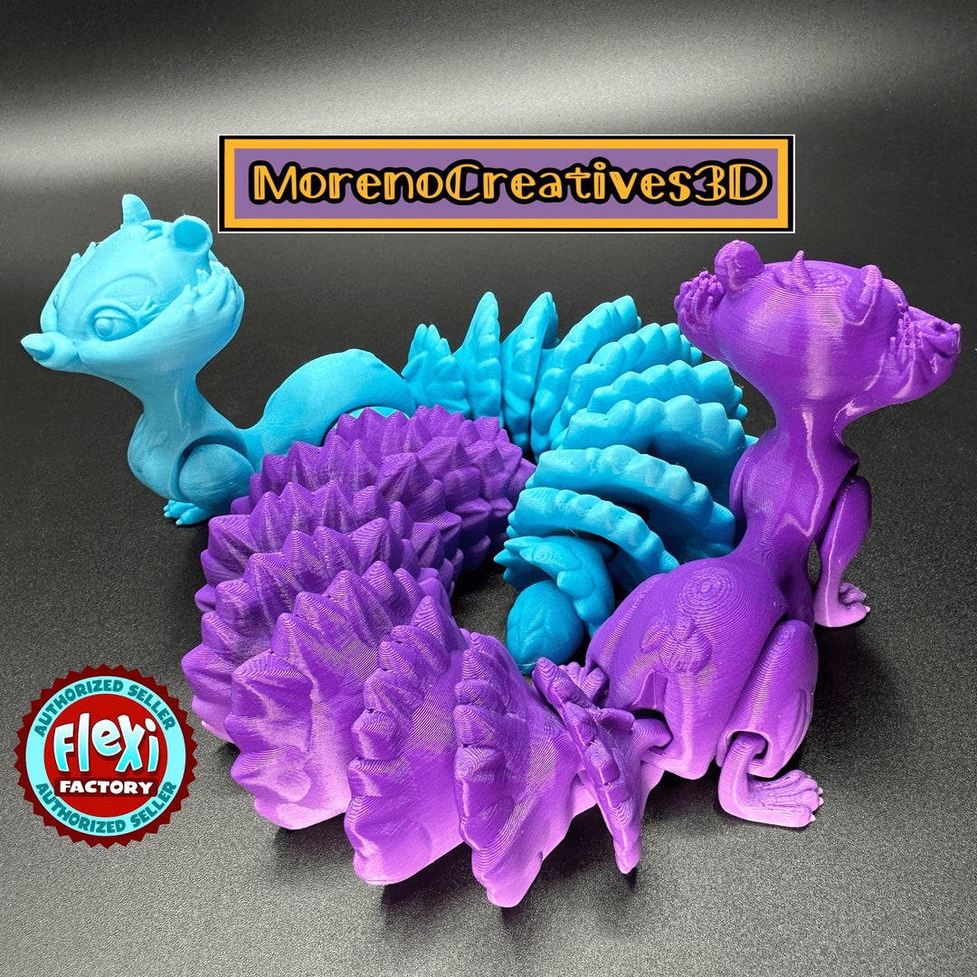 3D Printed Flexi Squirrel - Etsy