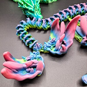 Flexi Coral Reef Dragon 3D Print - Etsy