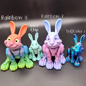 Flexi 3D Printed Bunnies - Etsy