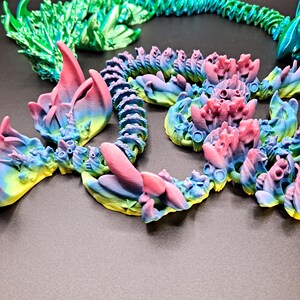 Flexi Coral Reef Dragon 3D Print - Etsy