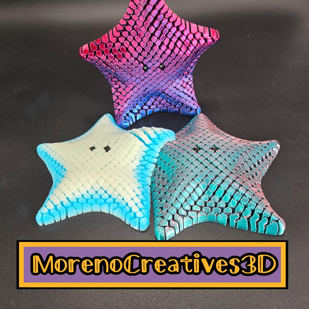 Flexi Starfish 3D Print - Etsy