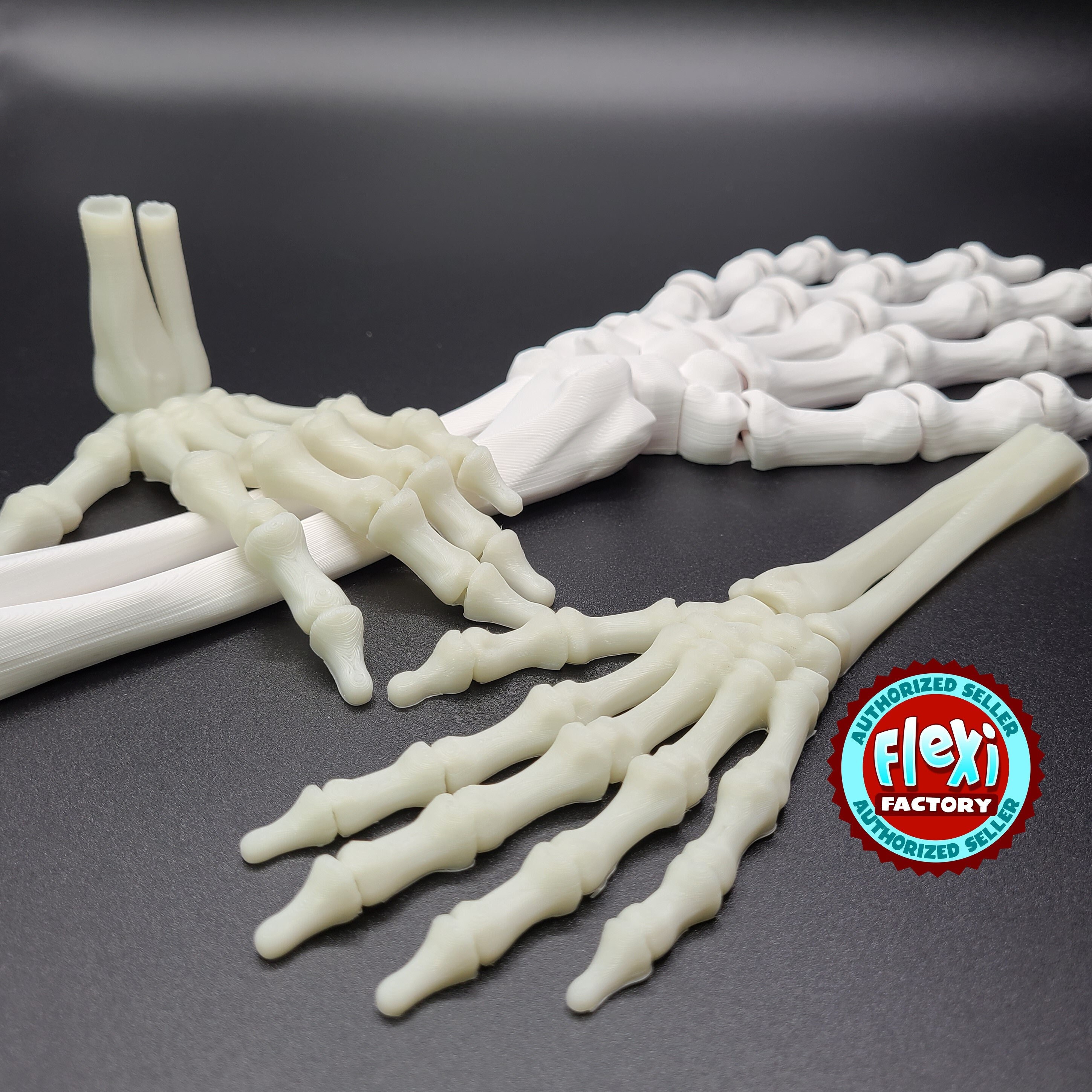 3D Printed Flexi Skeleton Hands - Etsy