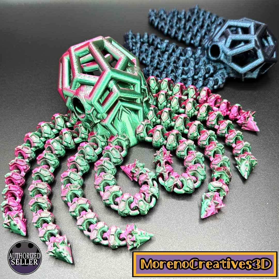 Flexi Void Octopus 3D Print - Etsy