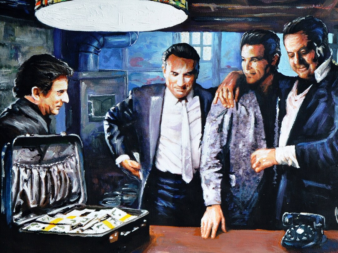 Goodfellas Movie Reproduction Print, Iconic Scene (6x8 Mounted) - Etsy