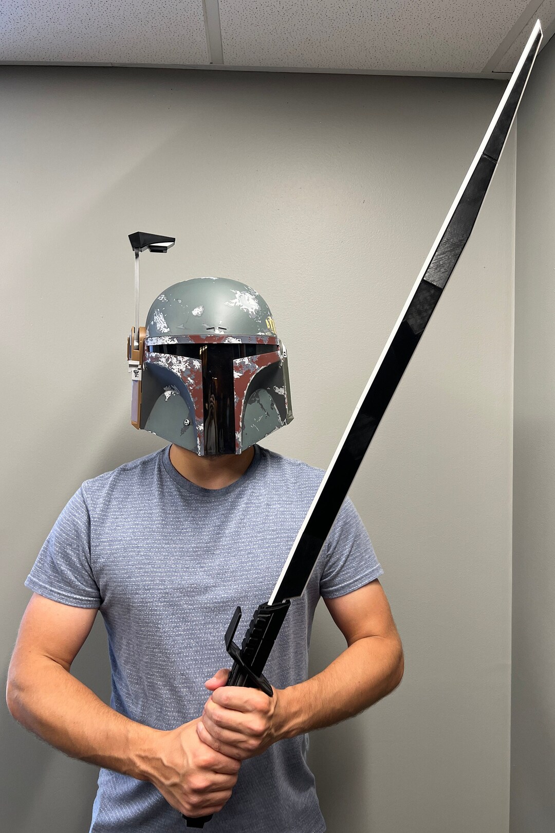 3D Printed Star Wars Darksaber Cosplay Prop Kit - Etsy