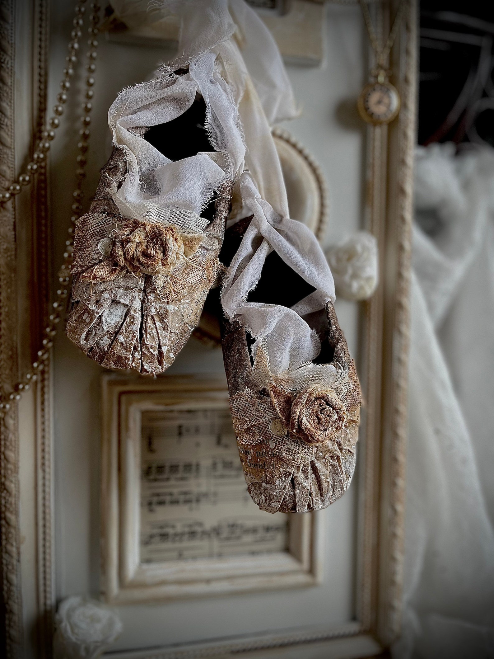 Bellet, Ballet Pointe Shoes, Decoration, Decor, Retro Style Decor, Wall ...