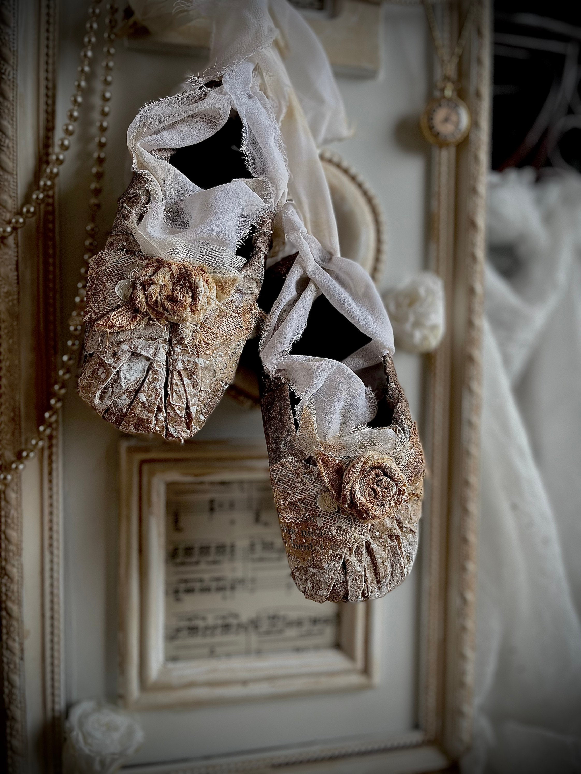 Bellet, Ballet Pointe Shoes, Decoration, Decor, Retro Style Decor, Wall ...